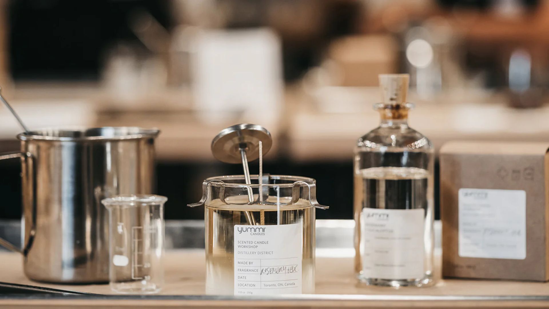 This distillery district candle shop offers a unique hands-on ...