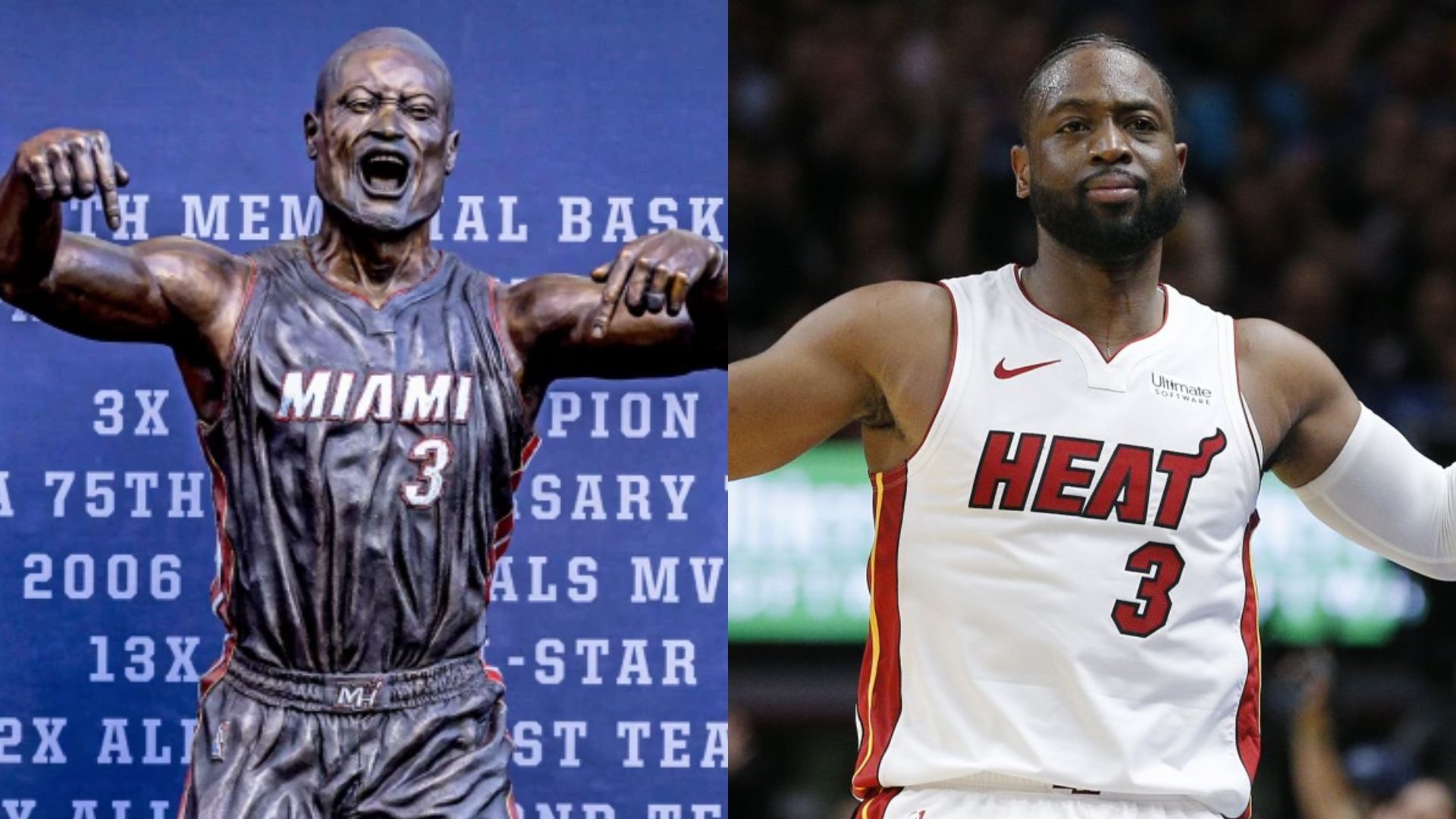 Why this statue of Dwayne Wade has fans everywhere confused – Breakfast ...
