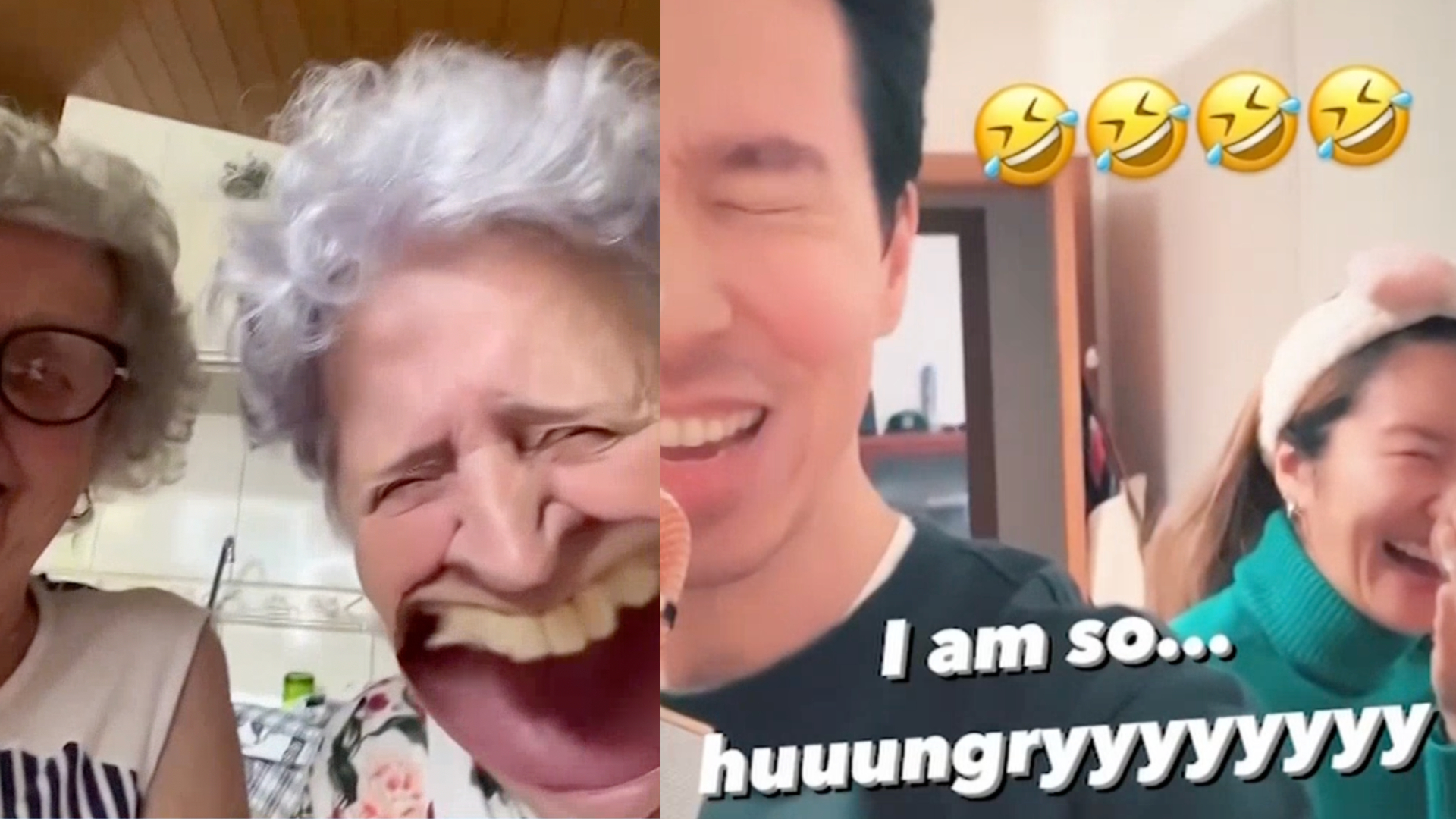These nonnas just learned about face filters on their phone – Breakfast ...