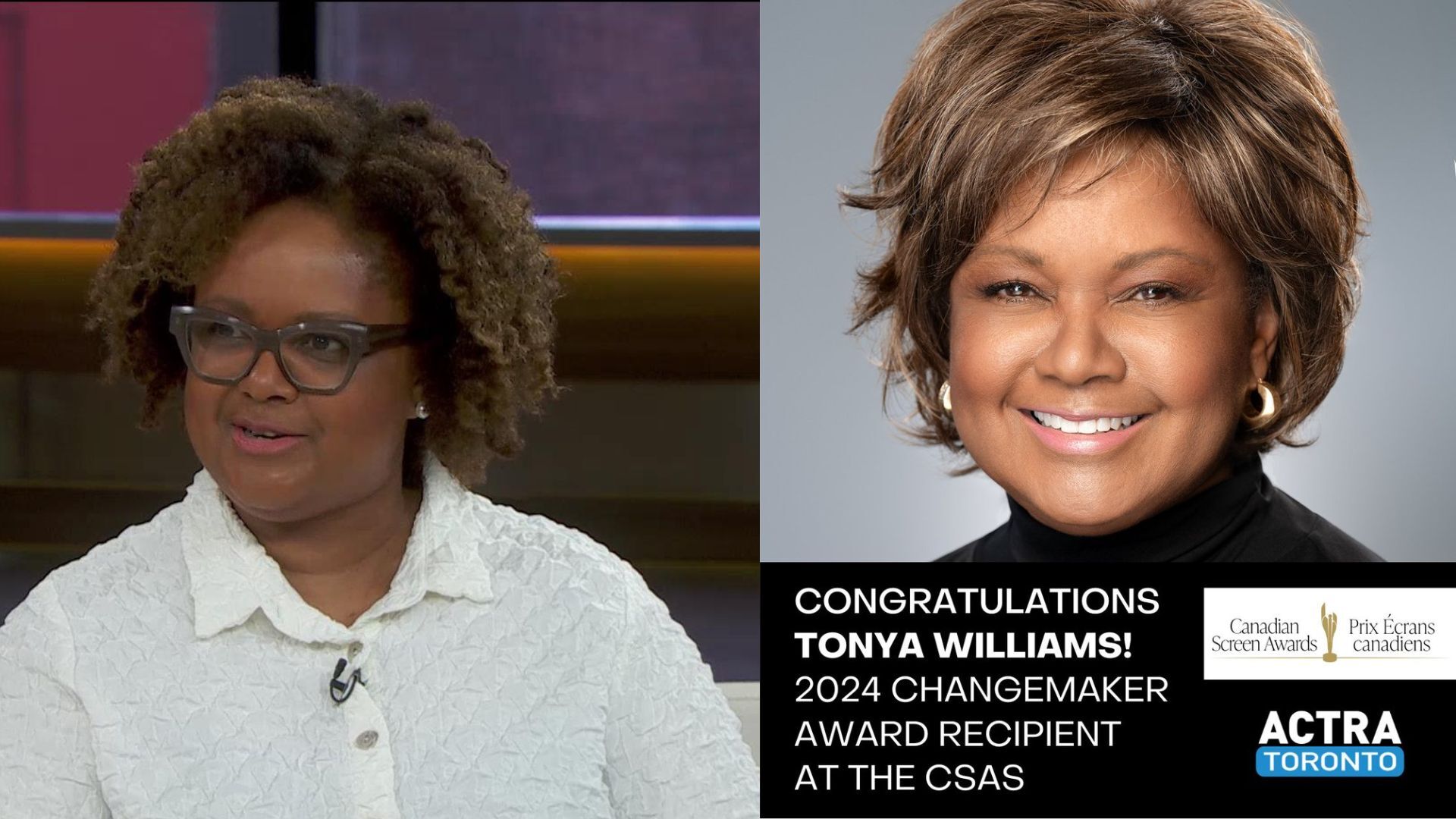 Tonya Williams on being awarded the 2024 Changemaker Award – Breakfast Television