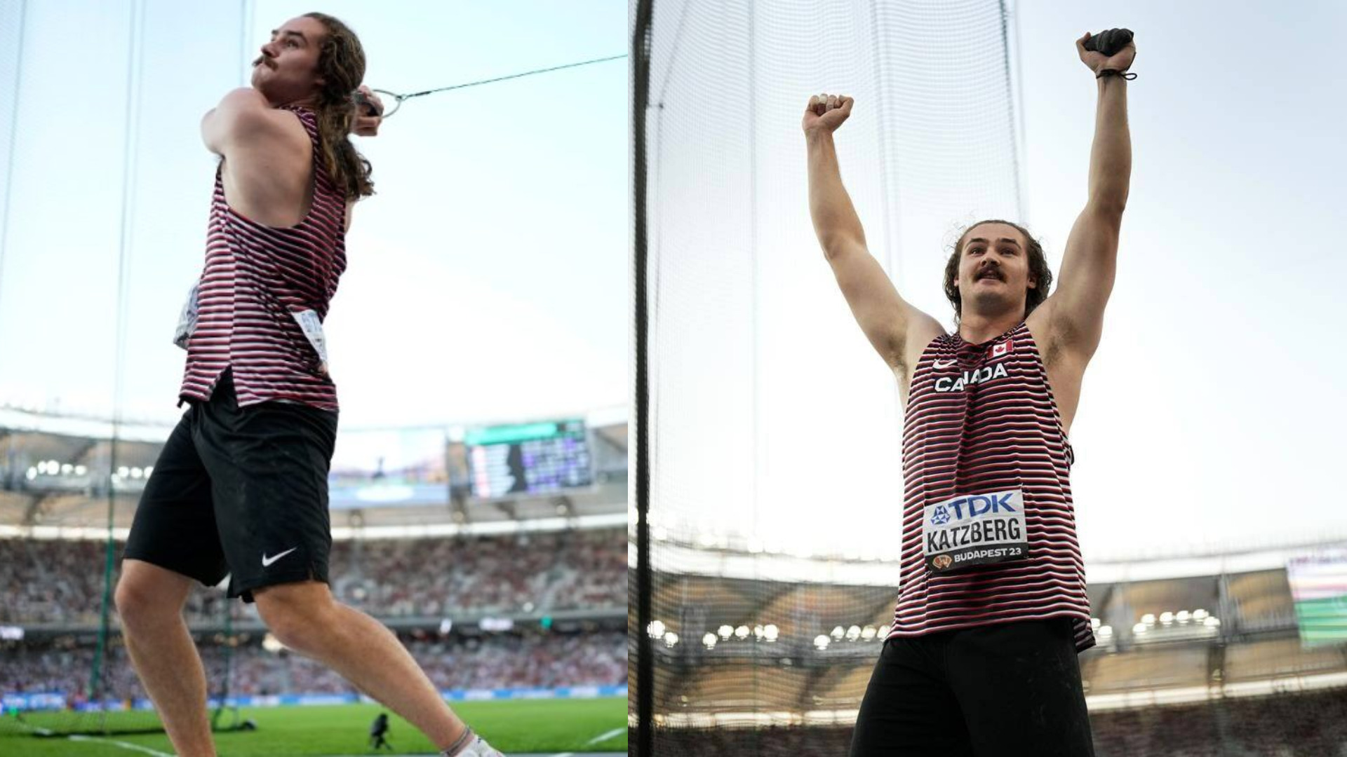 Ethan Katzberg is the first Canadian to win hammer throw at the World ...