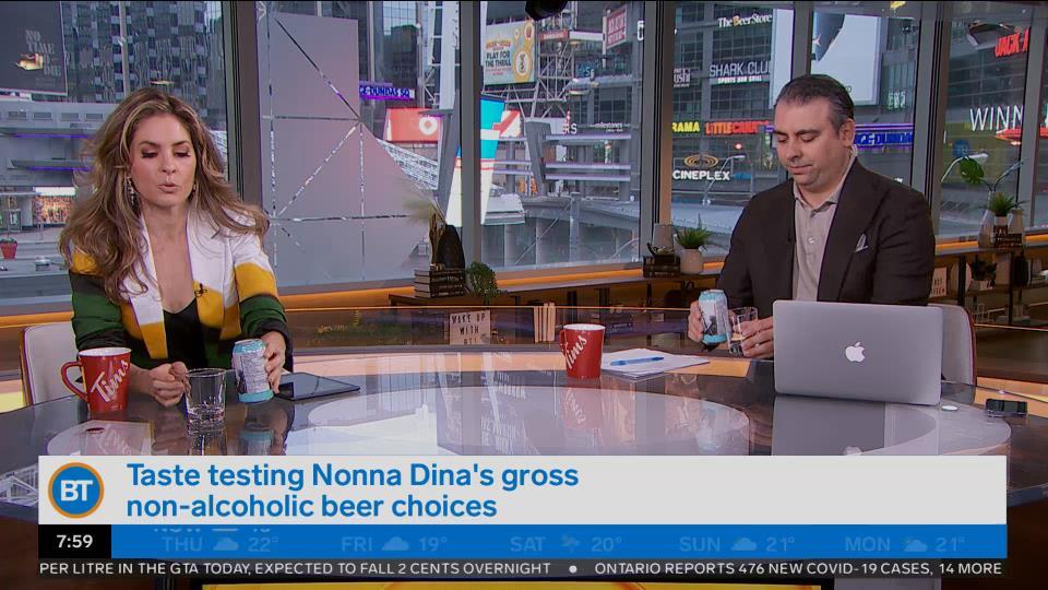 Taste testing Nonna Dina’s gross non-alcoholic beer choices – Breakfast ...