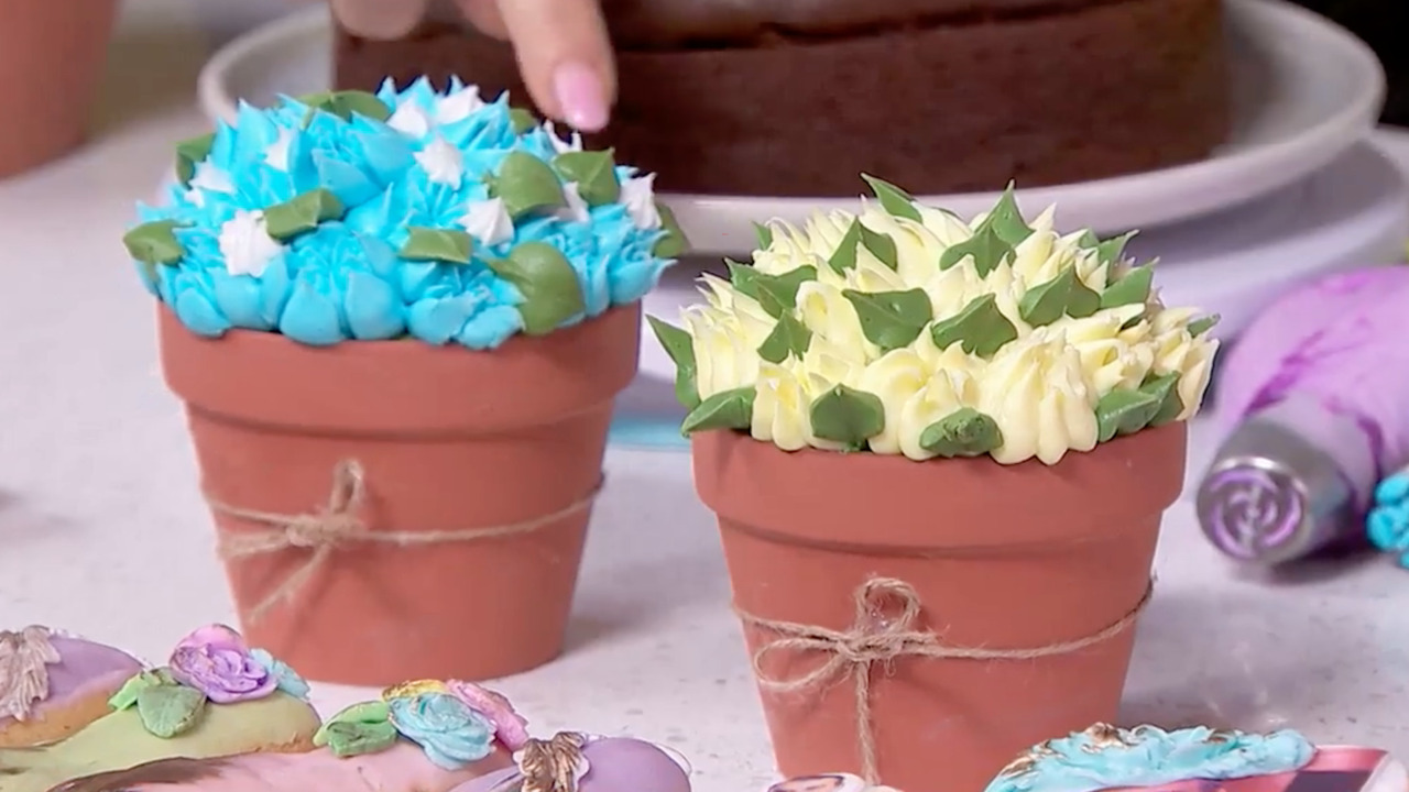 How to make Instagram-worthy flower pot cakes at home – Breakfast ...