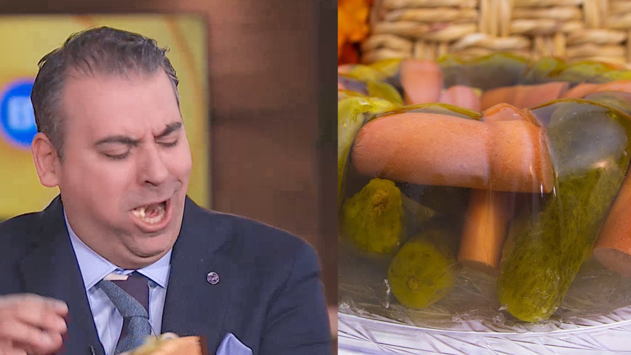 We just tried the ‘Hot Dog Jello’ food trend on live television ...