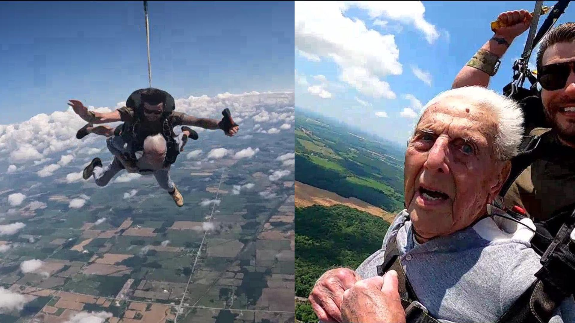 A 100-year old Ontario man just went skydiving for charity – Breakfast ...