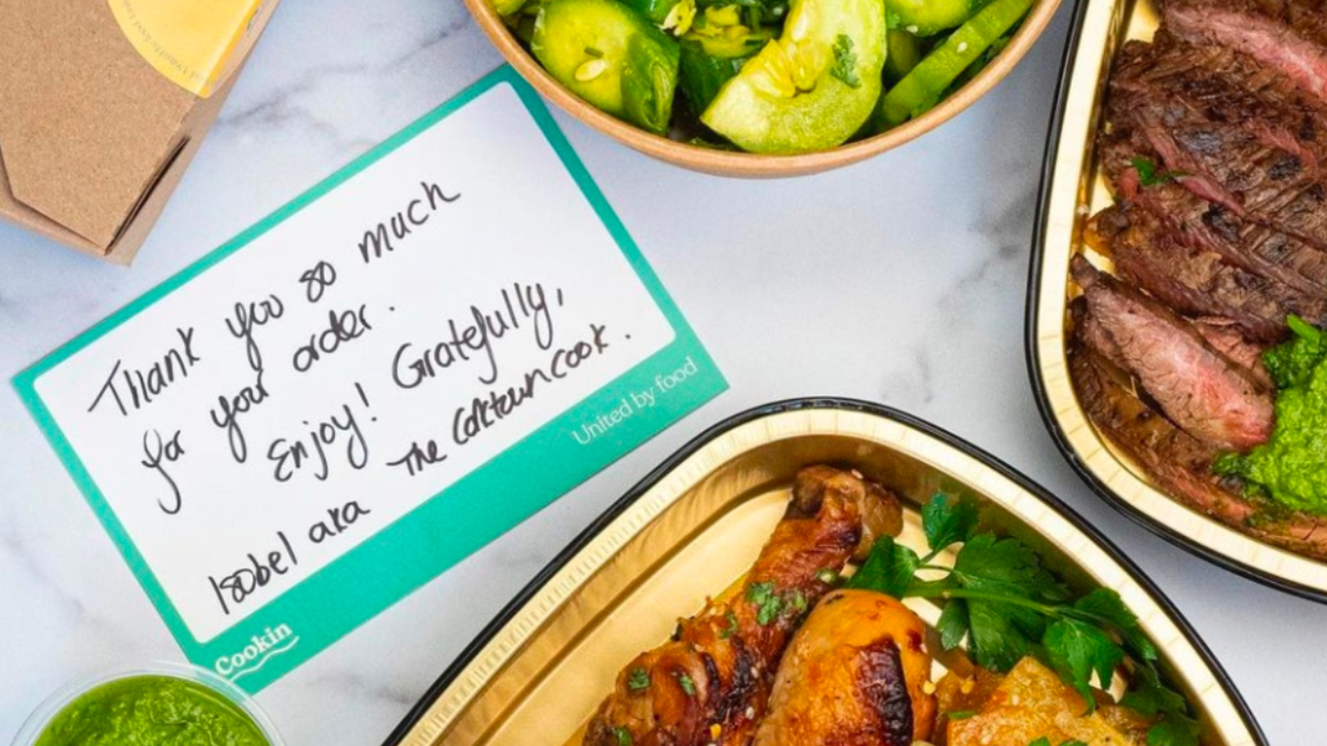 This new app allows people to order homemade meals right to their door ...