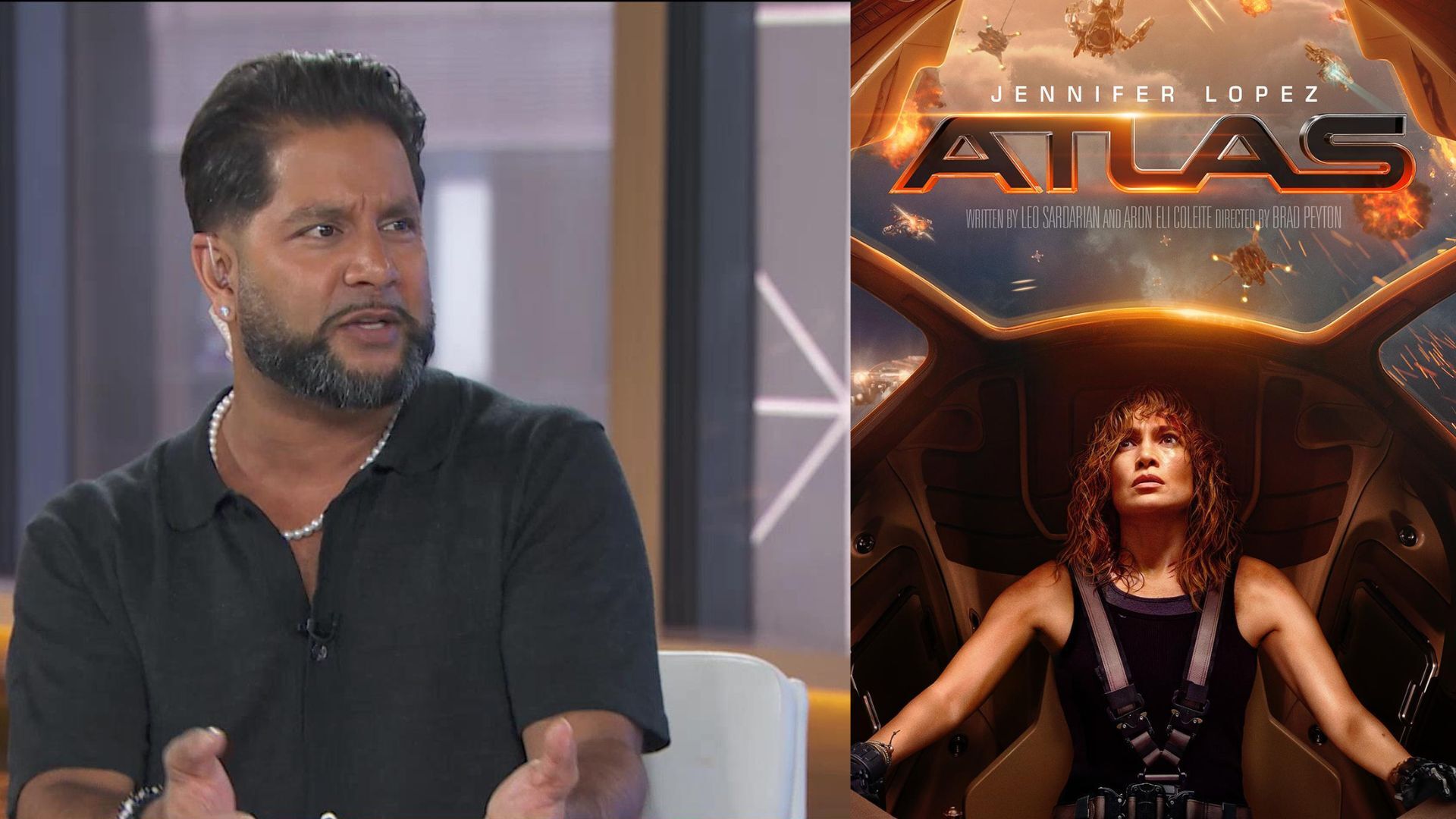 Devo chats with the cast of Jennifer Lopez’s new film ‘Atlas ...