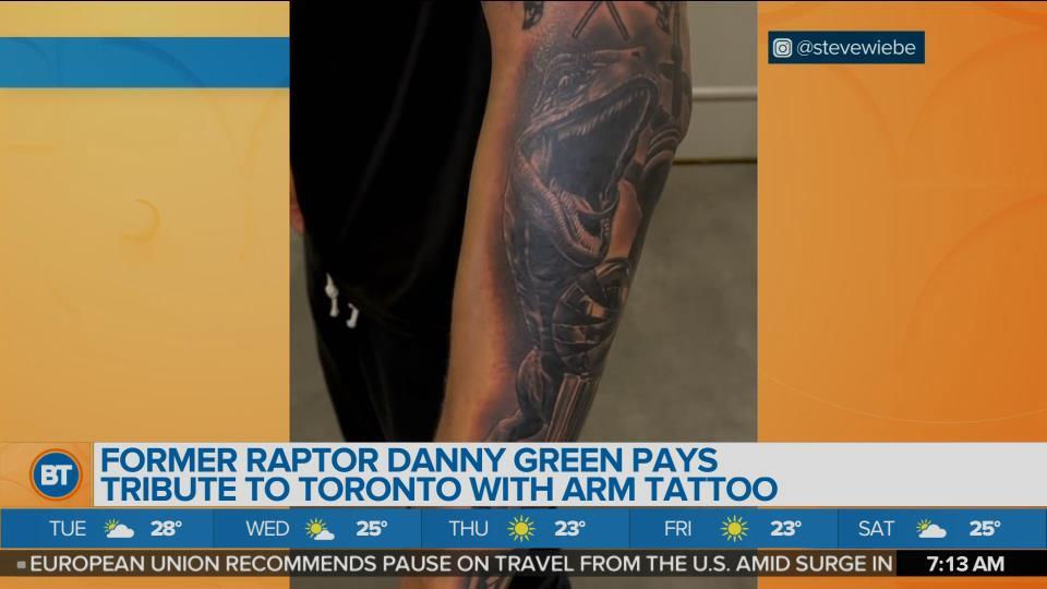 Danny Green Arm Tattoos