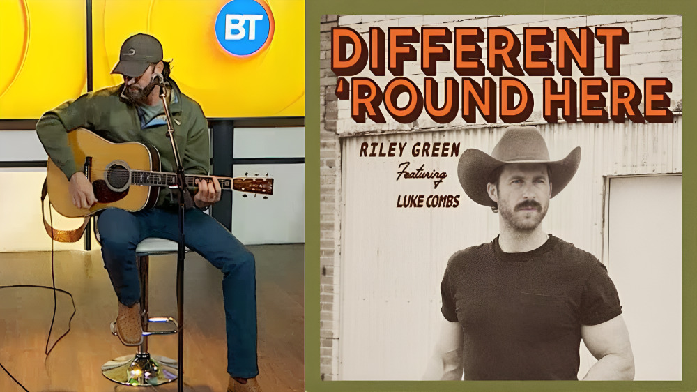 Country music star Riley Green performs ‘Different ‘Round Here’ LIVE ...