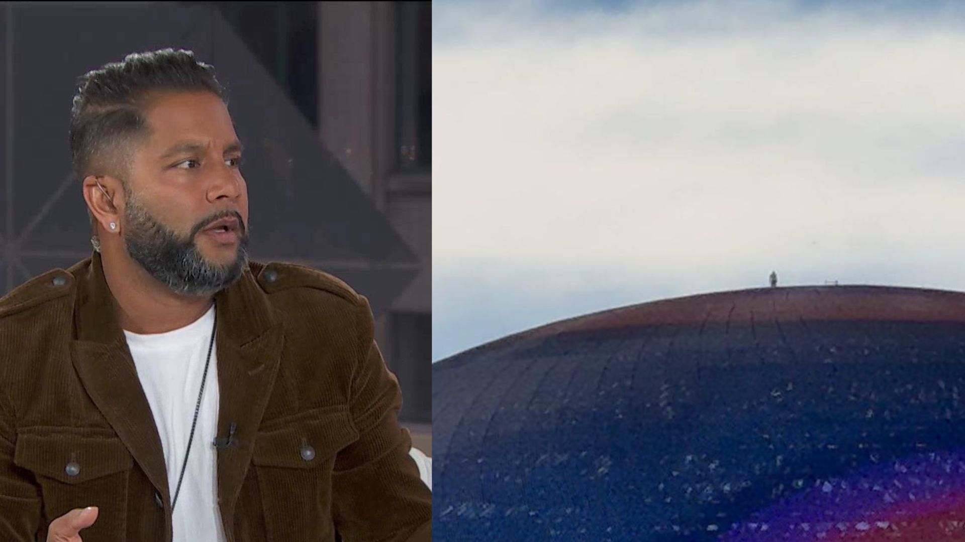 Our hosts have thoughts about the man who climbed the Las Vegas Sphere ...