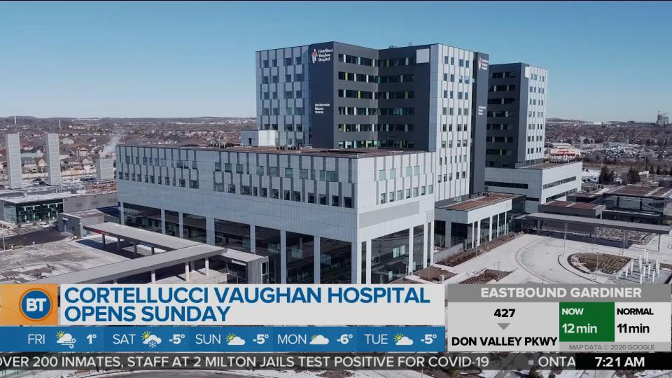The New Cortellucci Vaughan Hospital Opens This Sunday – Breakfast ...