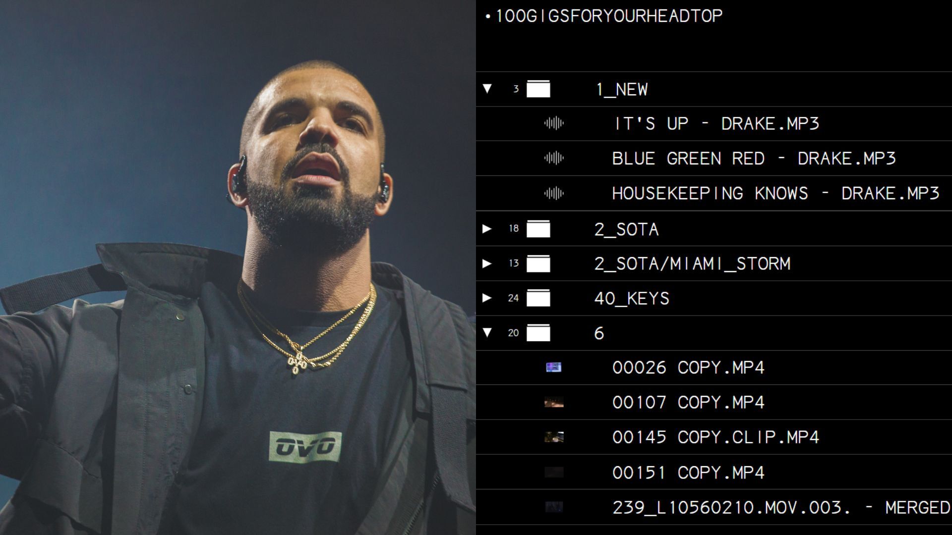 Drake just dumped over 100 GBs of unreleased content — and we can’t get ...