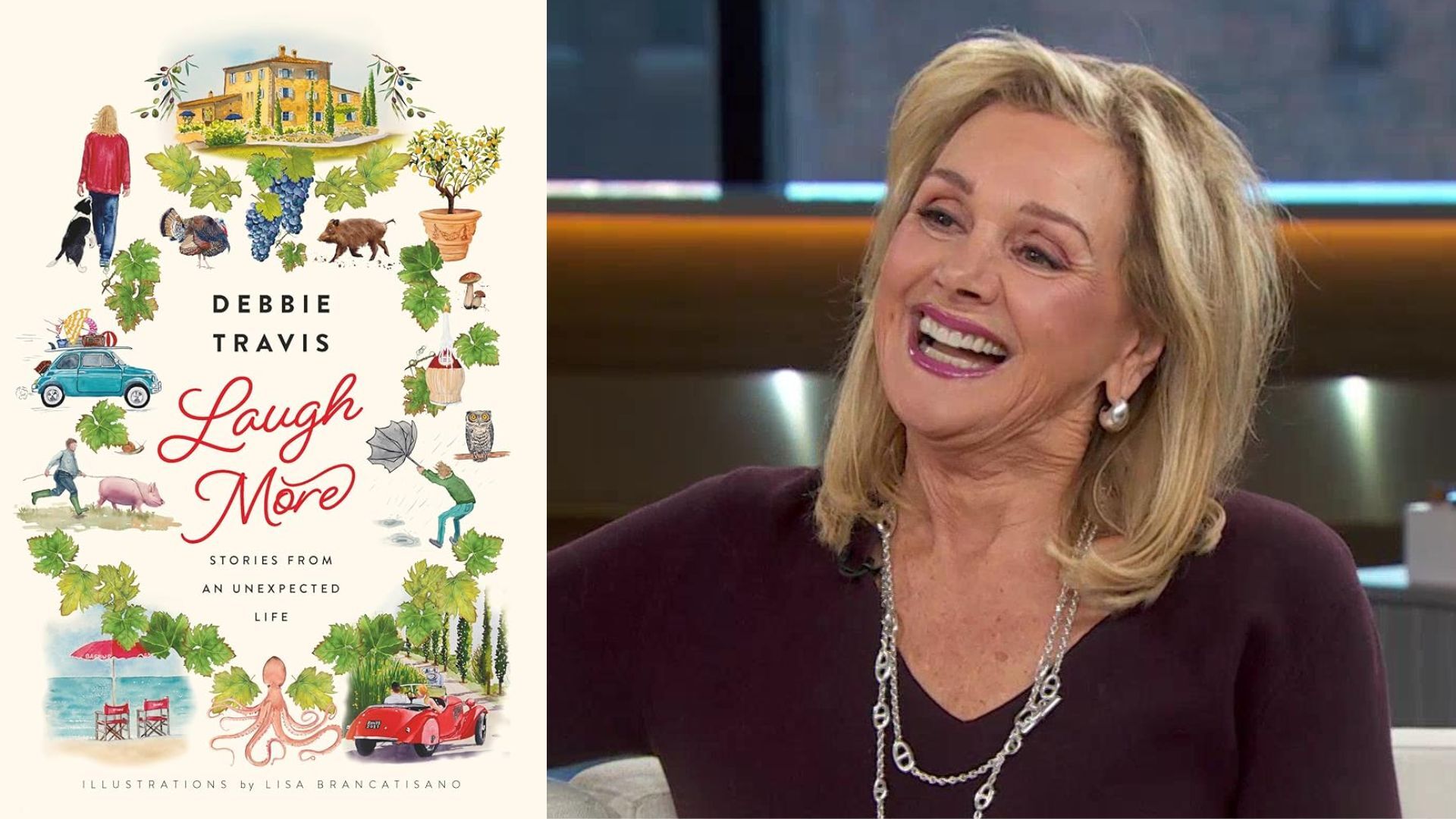 Debbie Travis shares funny and poignant stories from her life in brand ...