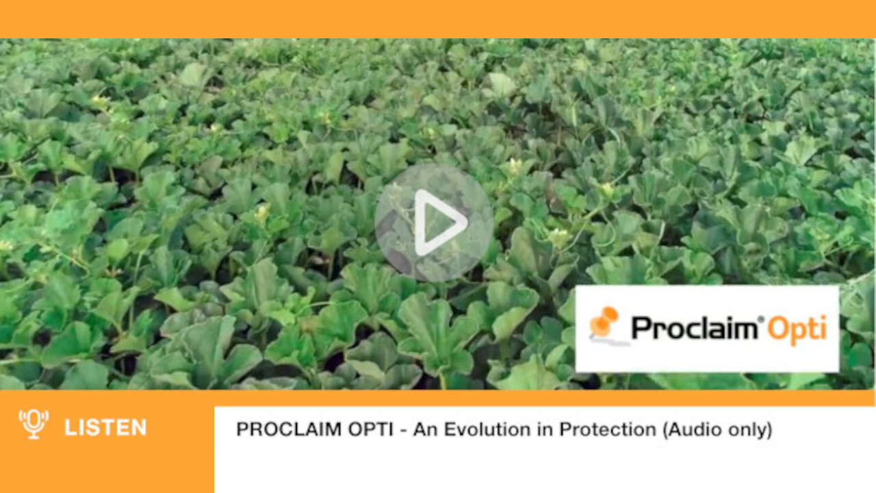 Proclaim Opti | New formulation targets 8 species of caterpillar