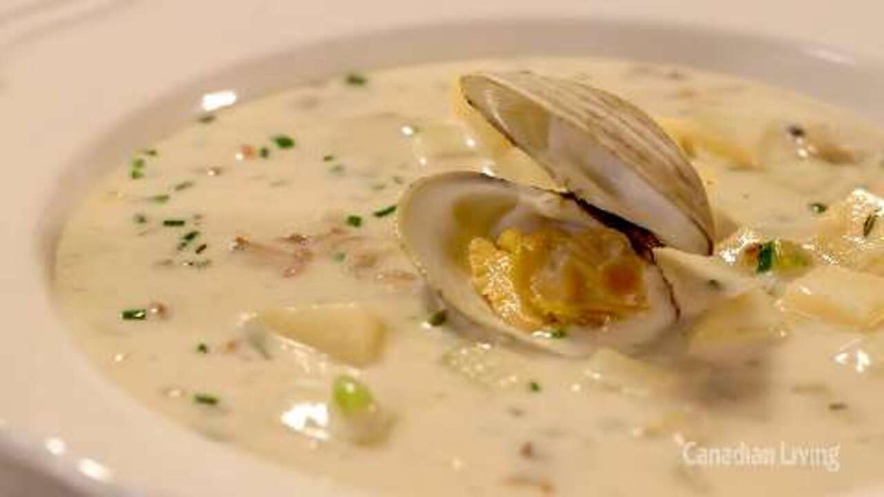 How to make The Ultimate Clam Chowder | Canadian Living
