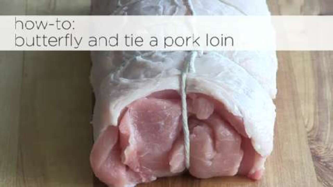 How to butterfly a pork loin | Canadian Living