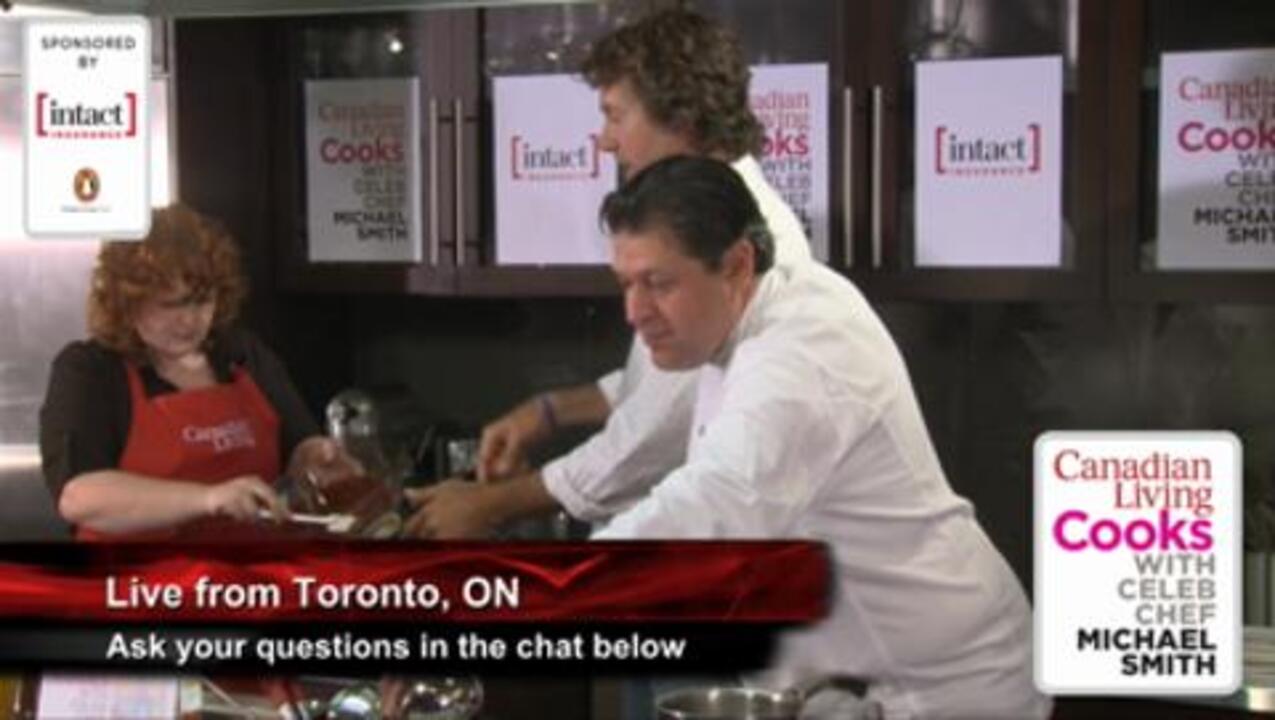 Canadian Living Cooks with Chef Michael Smith! - Making Mousse ...