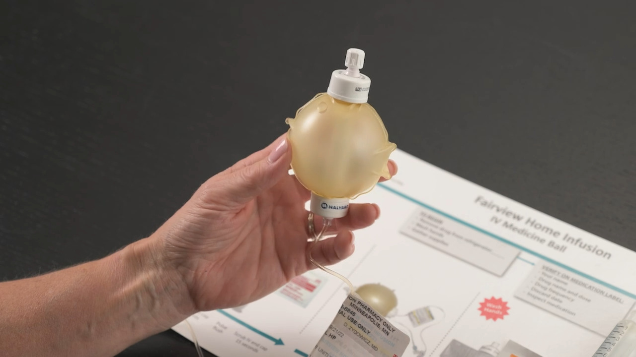 Home Iv Infusion Ball Instructions