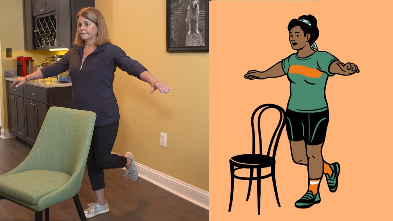 Easy Exercises For Balance Top Videos And News Stories For The 50 AARP
