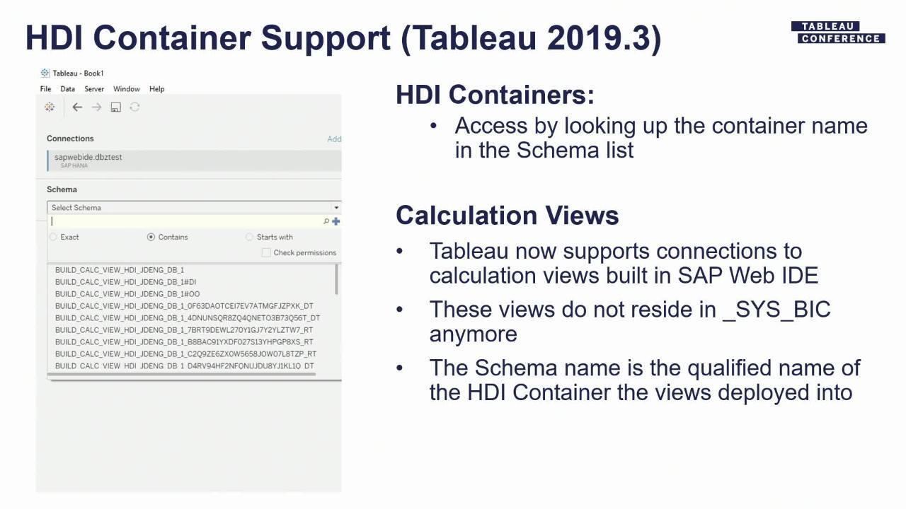 What’s New with Tableau and SAP