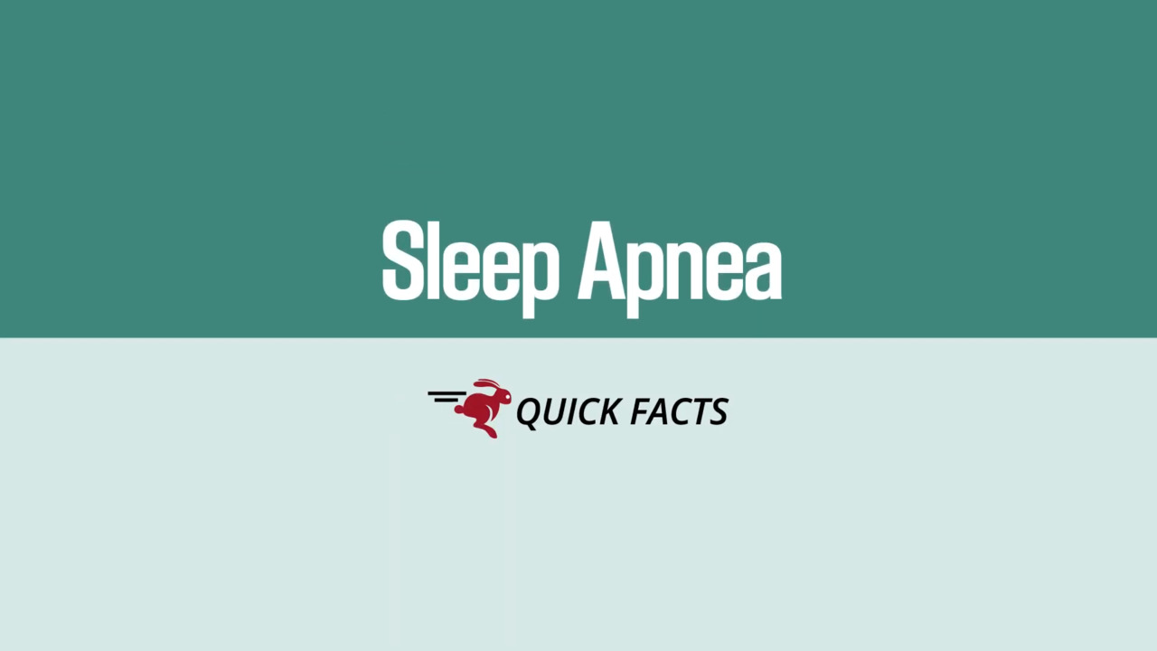 Quick Facts:Sleep Apnea - MSD Manual Consumer Version