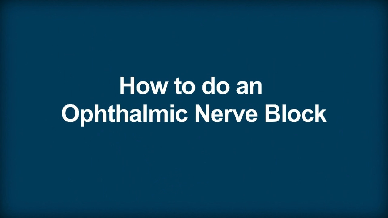 Supratrochlear Nerve Block Cpt Code
