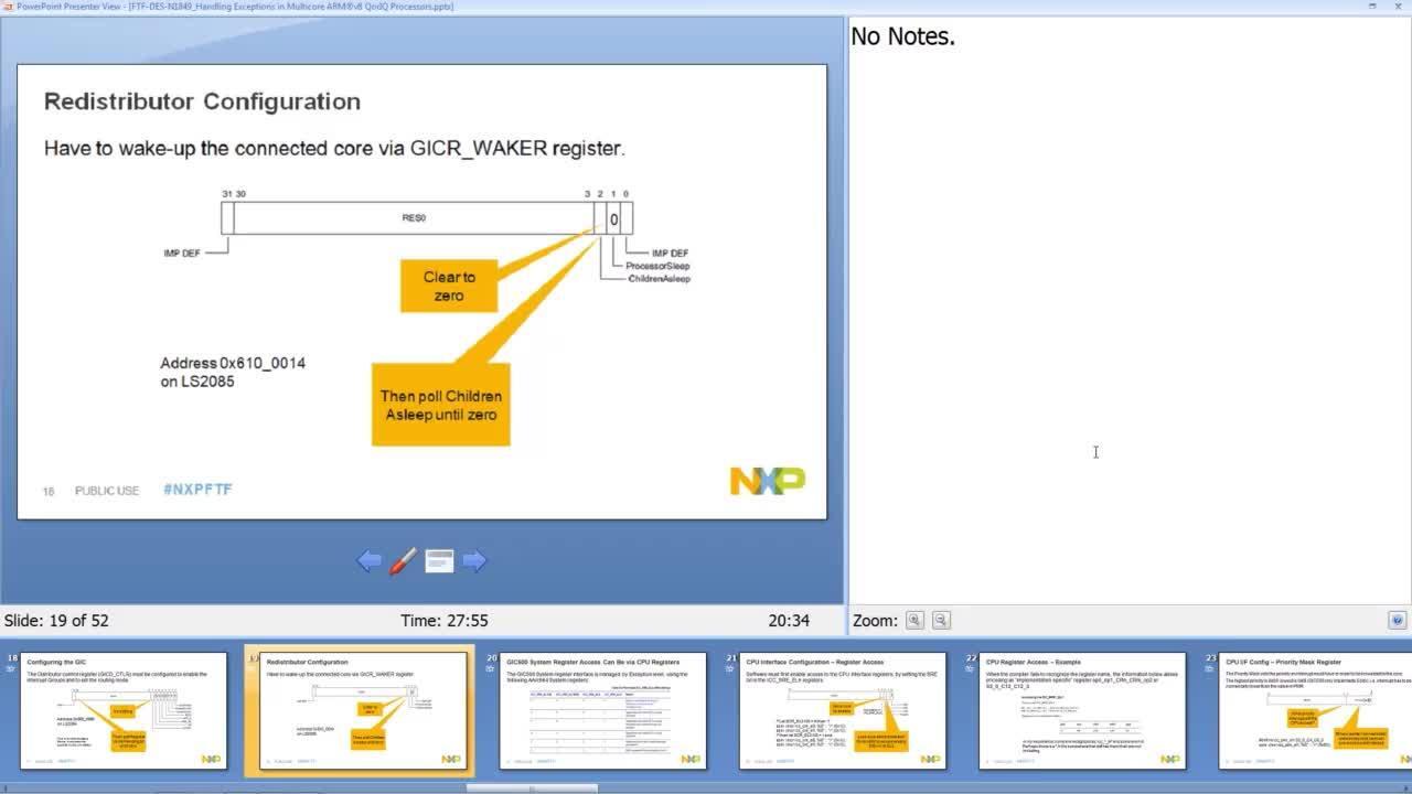 Handling Exceptions in Multicore Arm®v8 Processors | NXP Semiconductors