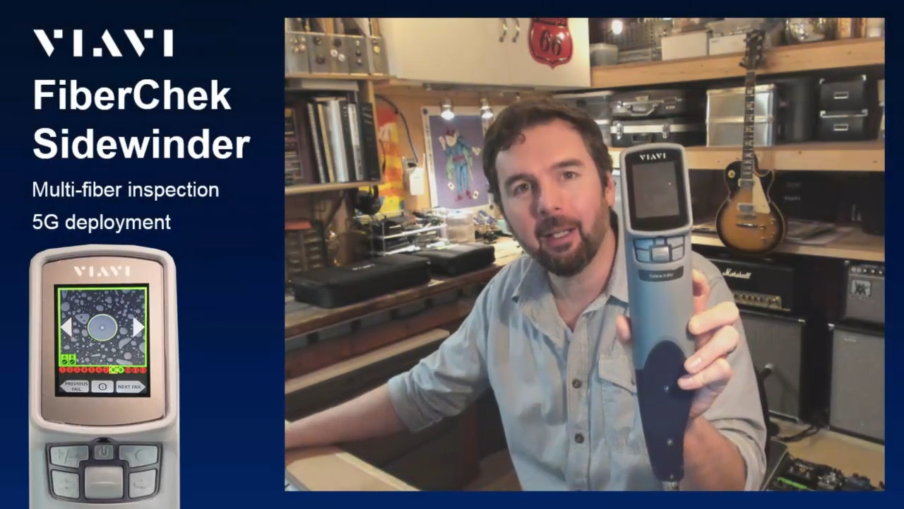 Using FiberChek Sidewinder for 5G Deployment - VIAVI Video - English US
