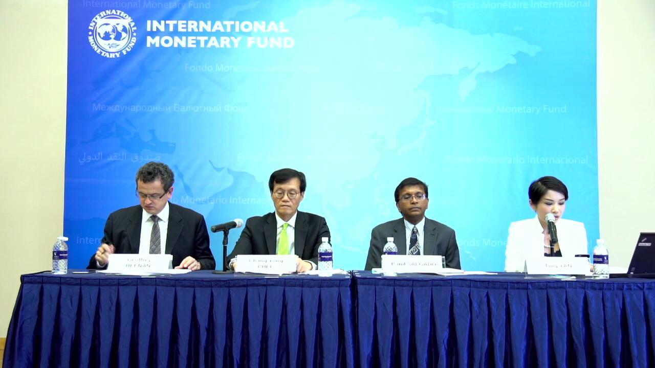 IMF Videos - Asia Pacific Regional Economic Outlook Presser in ...