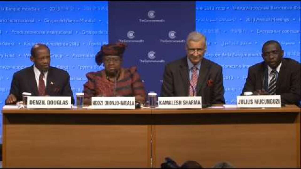 IMF Videos - Press Briefing: Commonwealth Finance Ministers