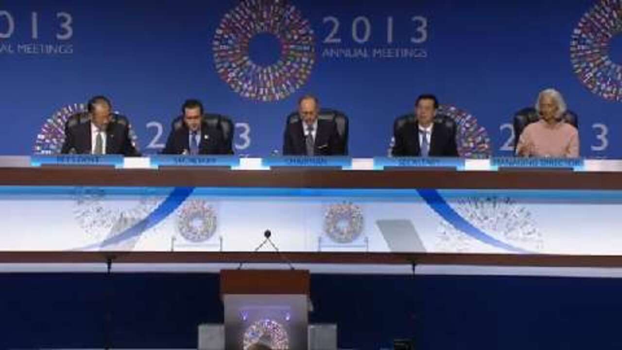 IMF Videos - 2013 Annual Meetings Plenary