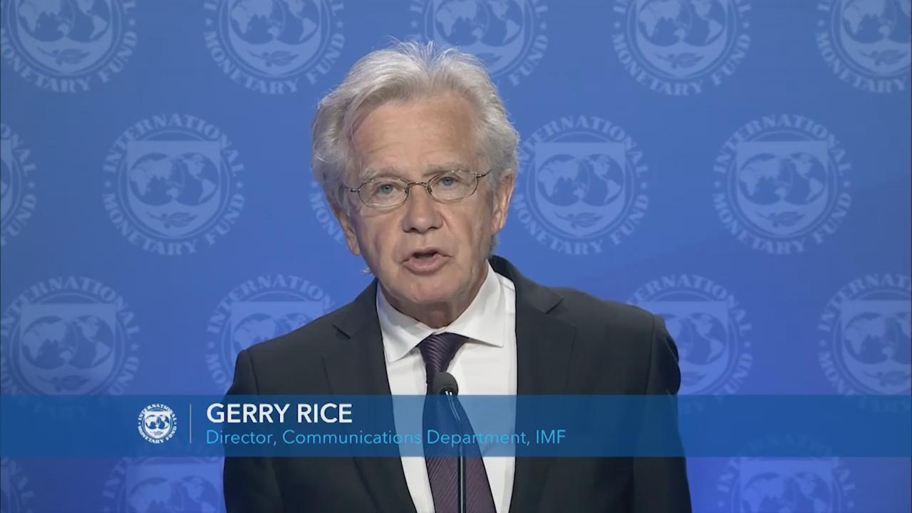 IMF Videos - Press Conference of Gerry Rice, Director, Communications ...