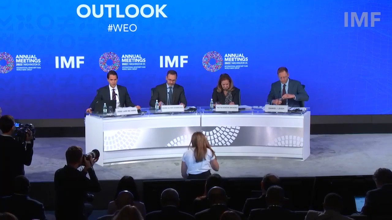 IMF Videos - Spanish - Press Briefing: World Economic Outlook, October 2022