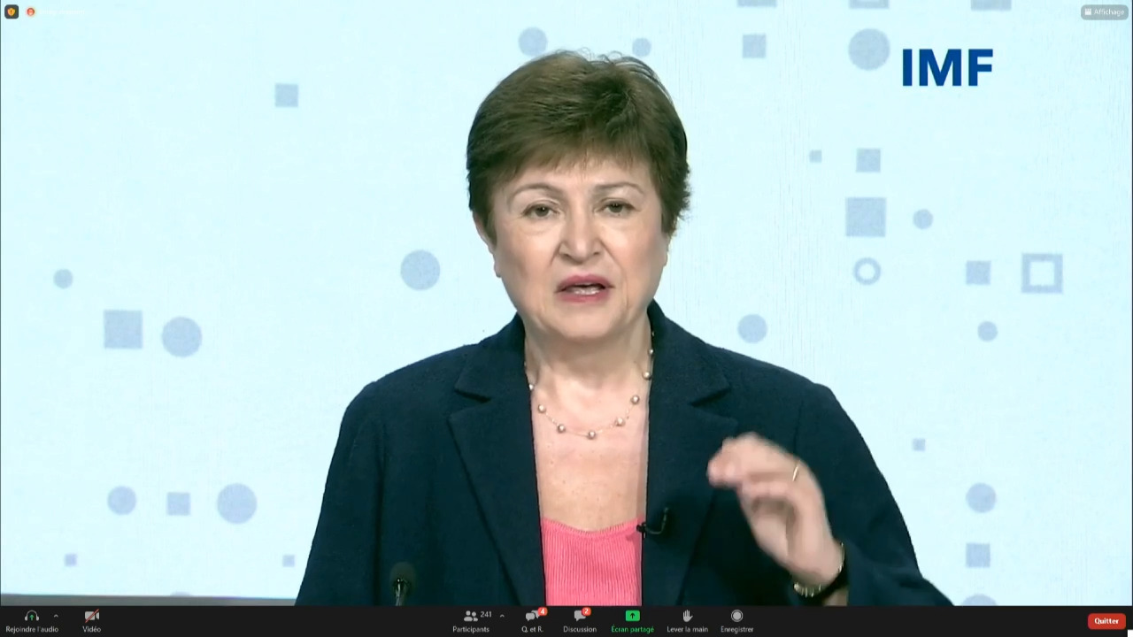 IMF Videos - French- Joint IMF – WHO – WTO – WBG Press Briefing