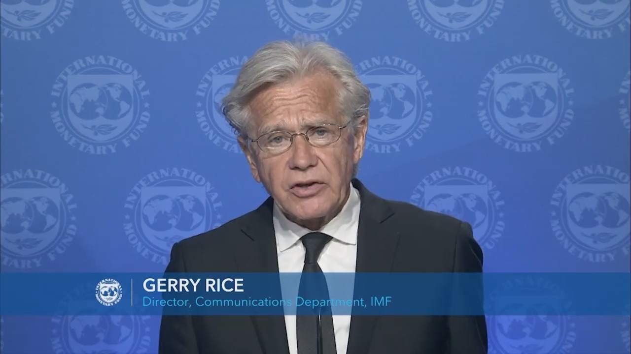 IMF Videos - Conferencia de Prensa de Gerry Rice, Director, Departmento ...