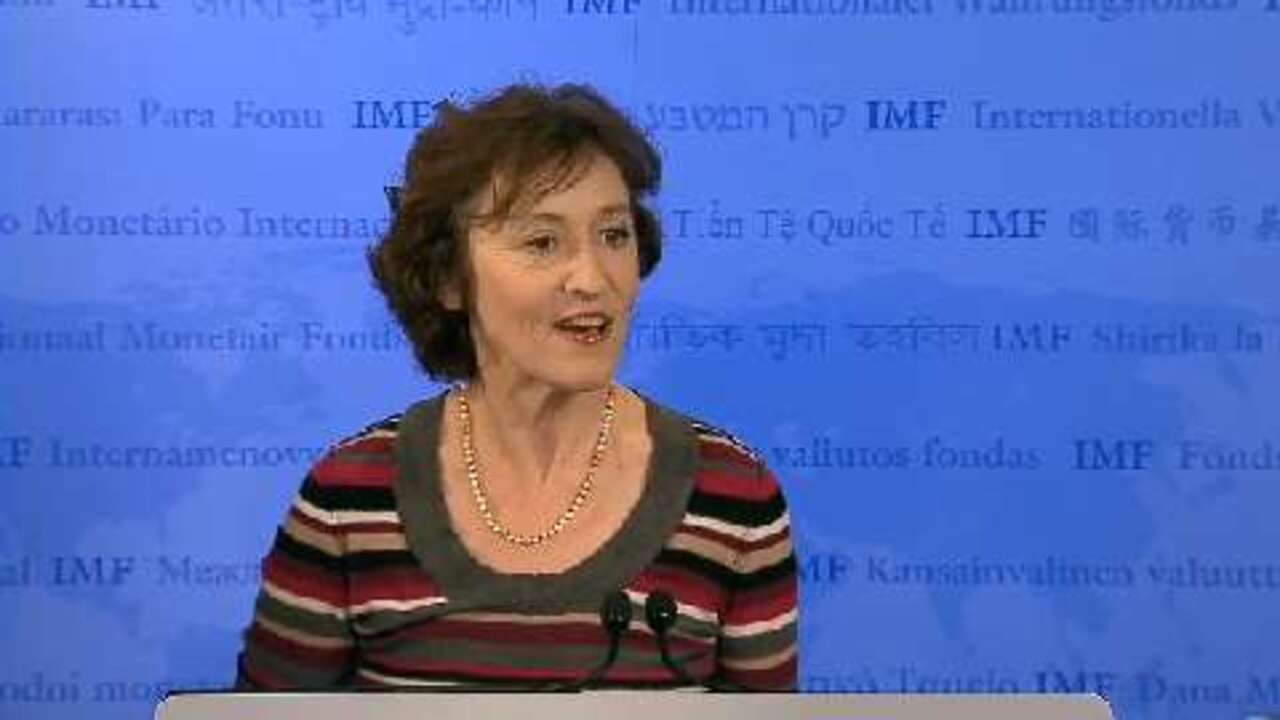 IMF Videos - Press Briefing by Caroline Atkinson, Director, IMF ...