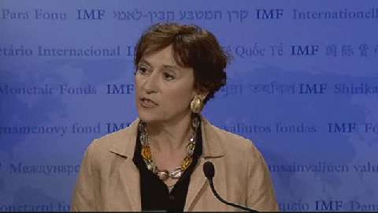 IMF Videos - Press Briefing by Caroline Atkinson, Director, IMF ...