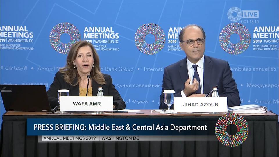 IMF Videos - Press Briefing: Middle East and Central Asia Department