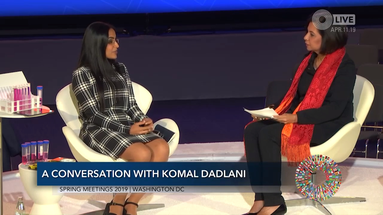 IMF Videos - A Lab in Your Pocket: A Conversation with Komal Dadlani