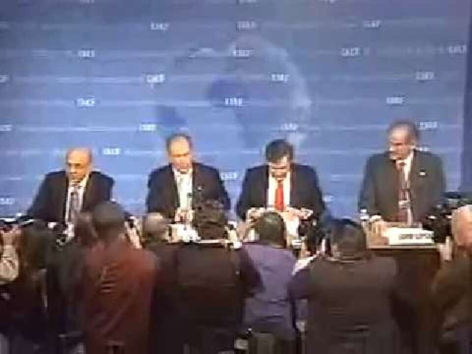 IMF Videos - Press Briefing: IMFC Chairman and IMF Managing Director