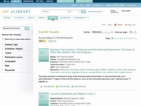 IMF Videos - IMF eLibrary Learning Series: Best Bets