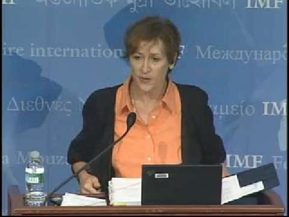 IMF Videos - Press Briefing by Caroline Atkinson, Director, External ...
