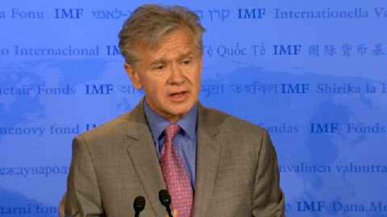 IMF Videos - Press Briefing by Gerry Rice, Director, IMF External Relations