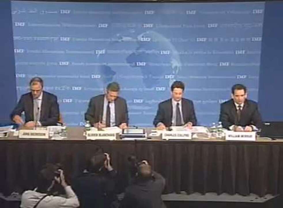IMF Videos - World Economic Outlook Press Conference