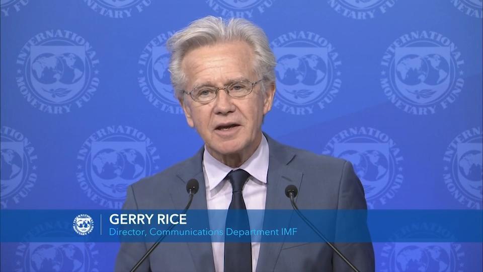 IMF Videos - Press Briefing by Gerry Rice, Director, IMF Communications ...