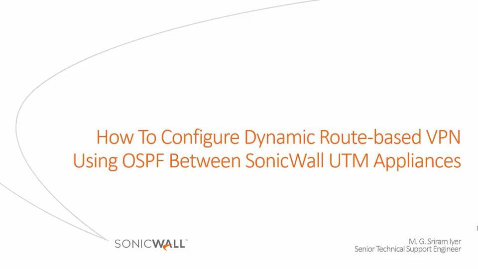 Gérez l’intégralité de votre écosystème de sécurité avec SonicWall ...