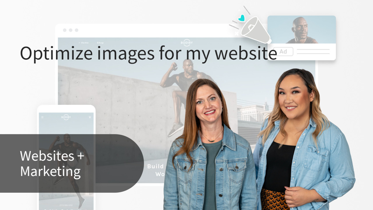 GoDaddy Help Center - How-To Video - Optimize images for my website