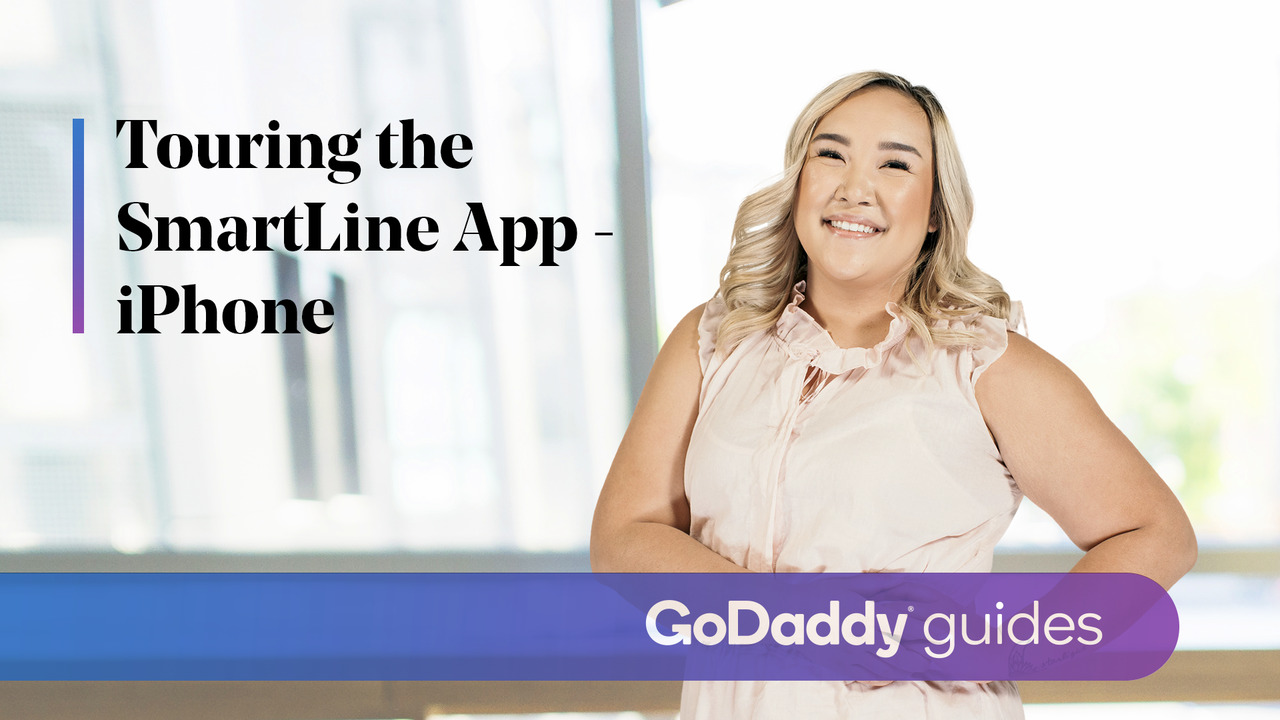 GoDaddy Help Center - How-To Video - Touring the SmartLine App - iPhone