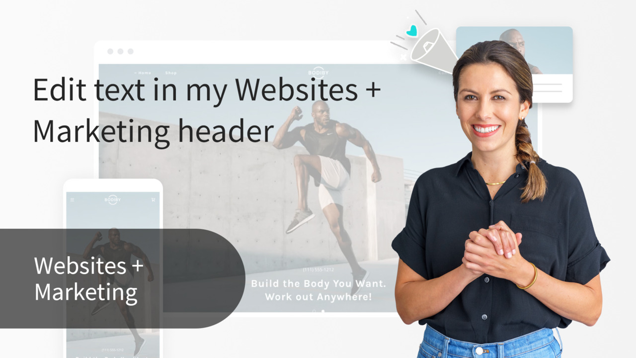 GoDaddy Help Center - How-To Video - Edit text in my Websites ...