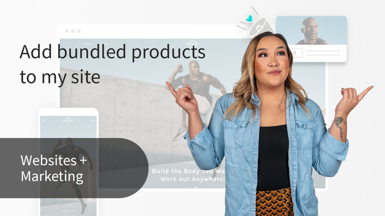 GoDaddy Help Center - How-To Video - Add bundled products to my site